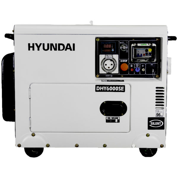 6.5kVA Hyundai Diesel Generator DHY6000SE | Genelite